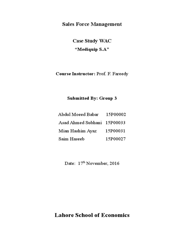 WAC Mediquip | PDF | Ct Scan | Strategic Management