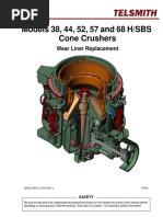 CONE CRUSHER Manual | PDF | Bearing (Mechanical) | Screw