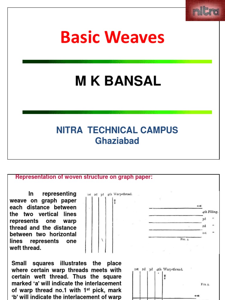 Textile Weave Structures | PDF | Weaving | Textiles