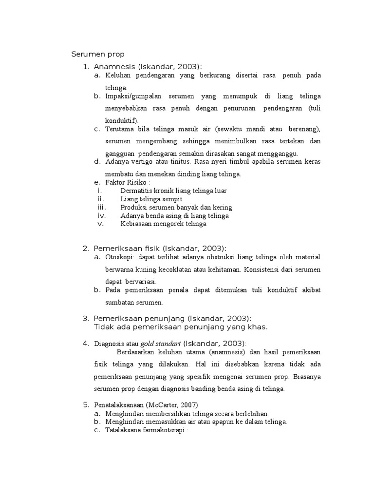 DK 6 Serumen Prop Anam PF Farmakologis | PDF