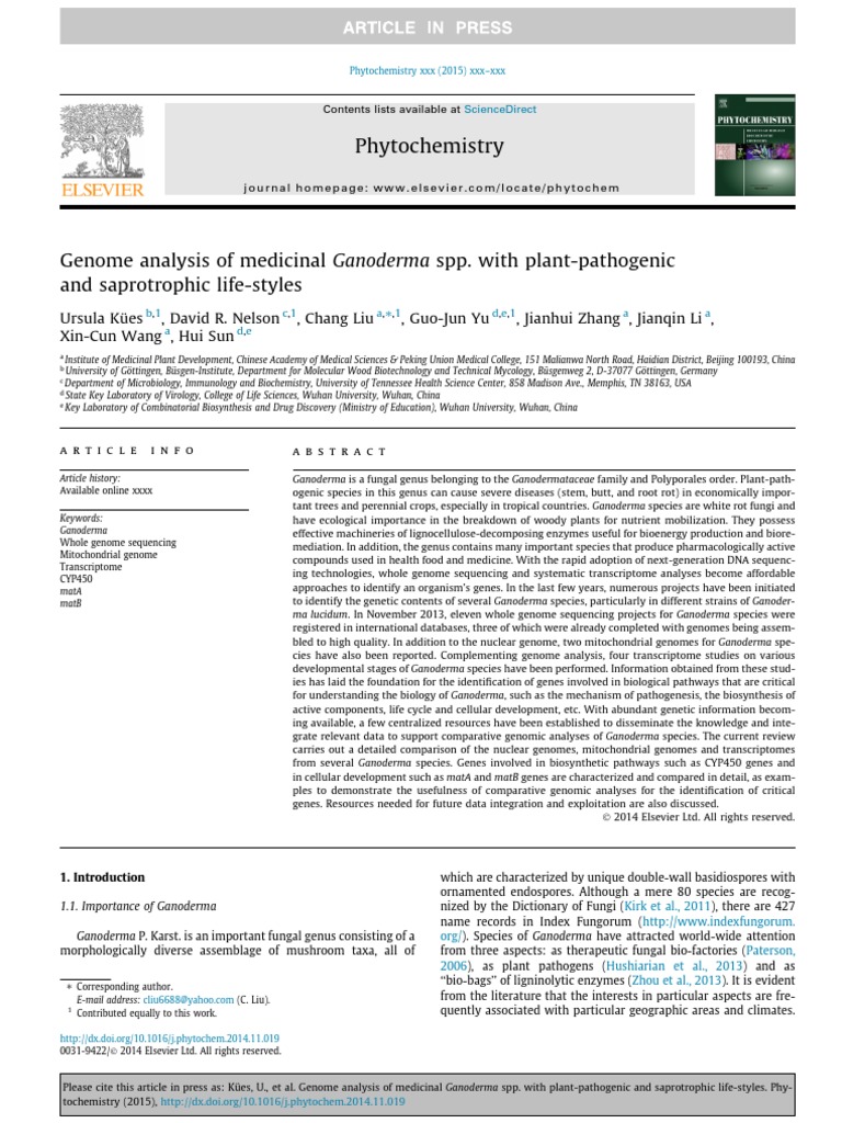 PhytoChem PDF | PDF | Dna Sequencing | Genome