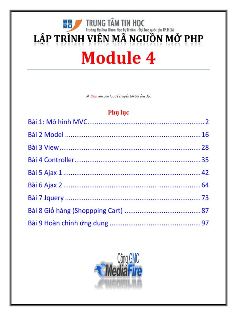 PHP - Module 4 - TTTH DH KHTN PDF | PDF