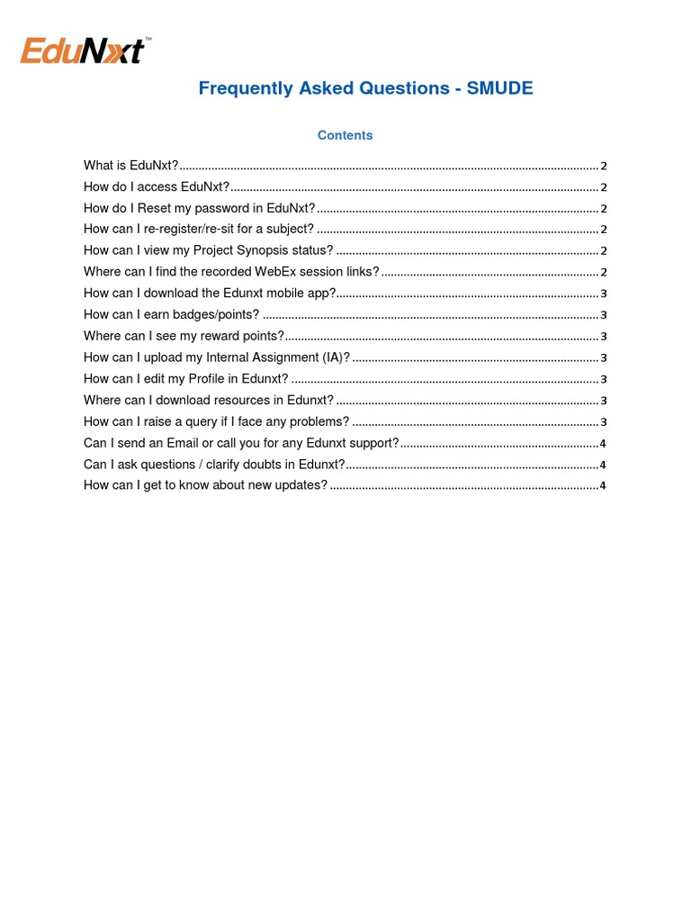 Frequently Asked Questions - SMUDE | PDF | Password | Mobile App