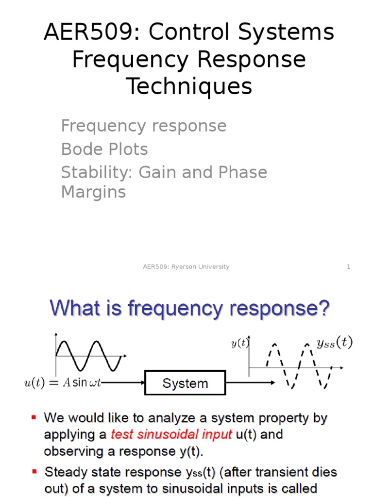 11 Frequency Response Techniques | PDF | Cybernetics | Electromagnetism