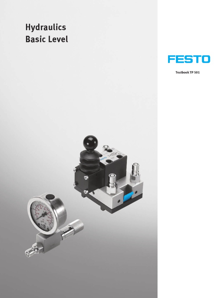 Hydraulics Basic Level | PDF | Pressure | Valve