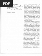 Artifacts Sociofacts and Mentifacts Camera | PDF