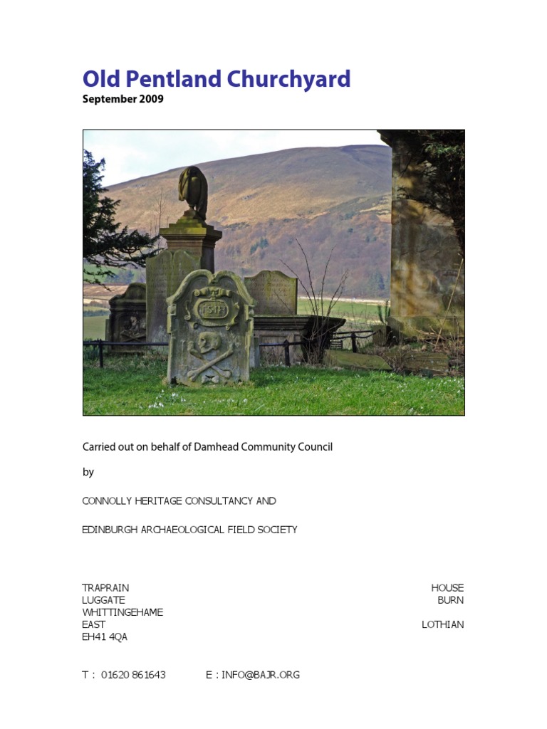 Archaeological Survey of Old Pentland | PDF | Excavation (Archaeology ...
