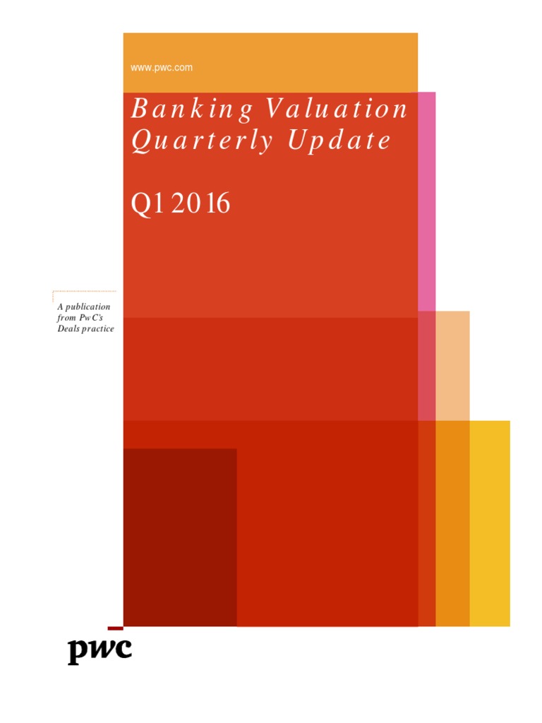PWC Bank Multiples Q1 2016 | PDF