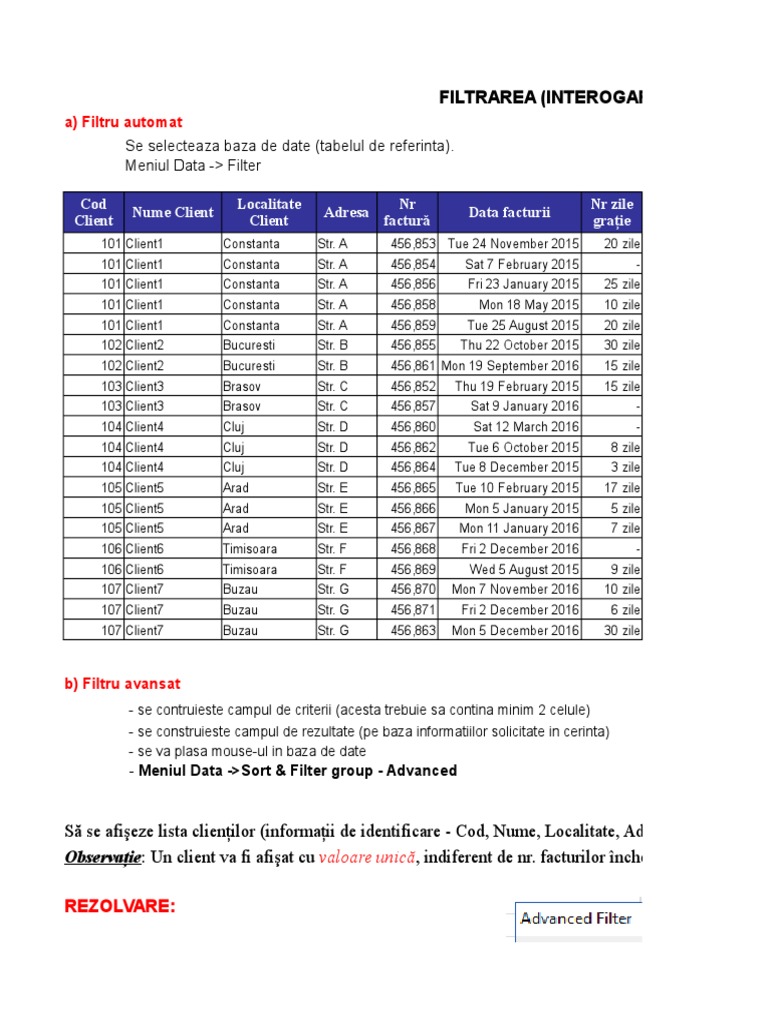 Curs 10 - Interogari | PDF