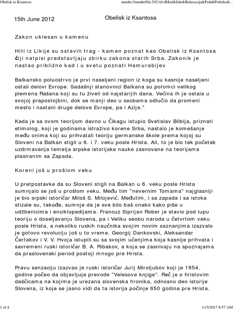 Bilbija Biografija | PDF