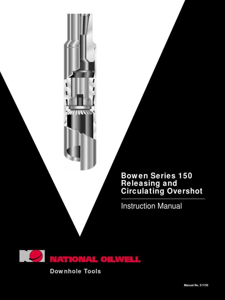 Bowen Series 150 Releasing and Circulating Overshot: Instruction Manual ...