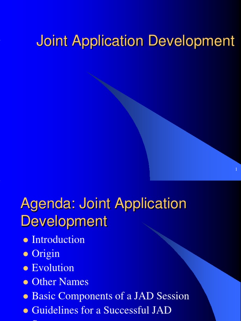 Joint Application Development (JAD) | PDF | Information Technology | Design