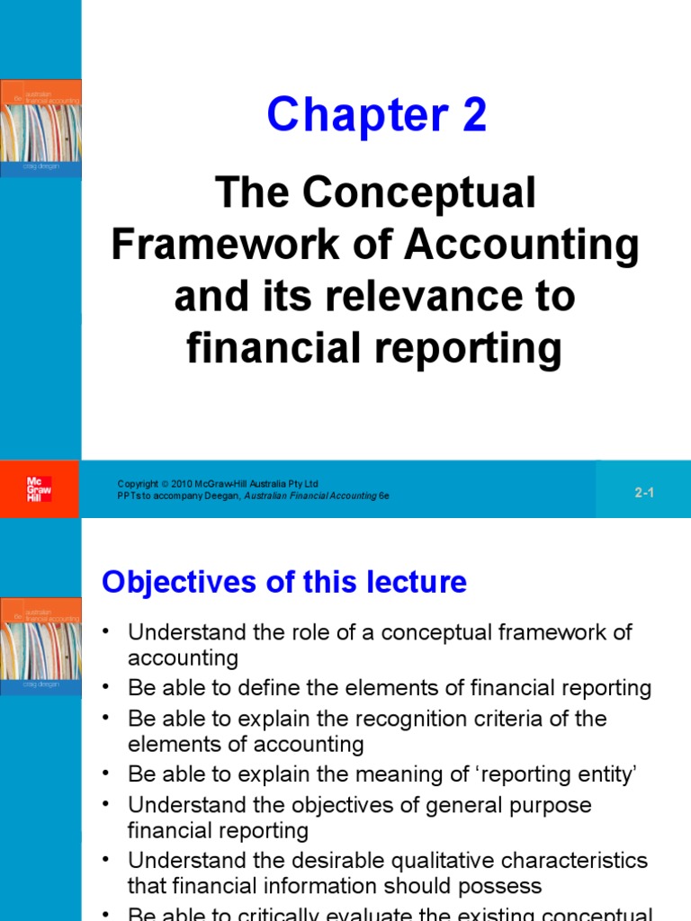 The Conceptual Framework of Accounting and Its Relevance To Financial ...