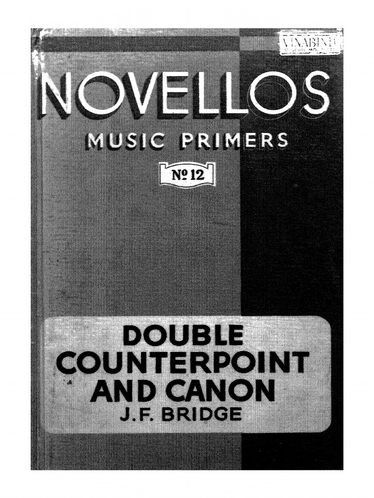Double Counterpoint and Canon | PDF