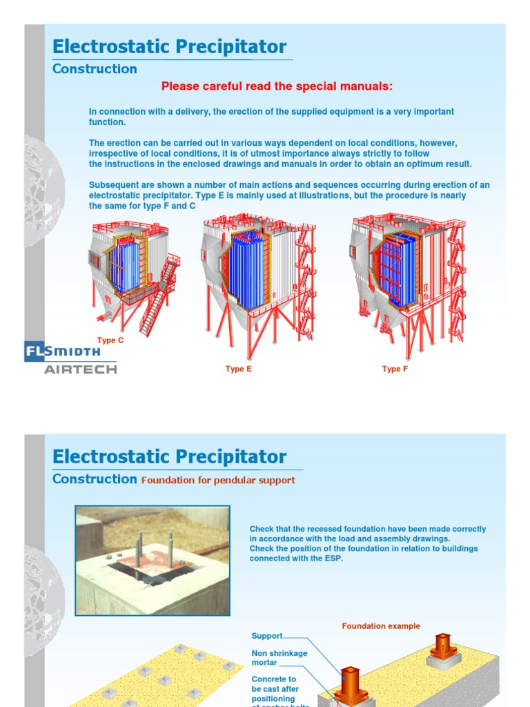 Construction of ESP - Rev1A | PDF | Insulator (Electricity) | Roof