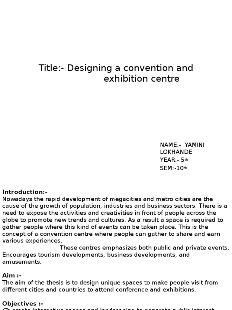 of Thesis Project | PDF