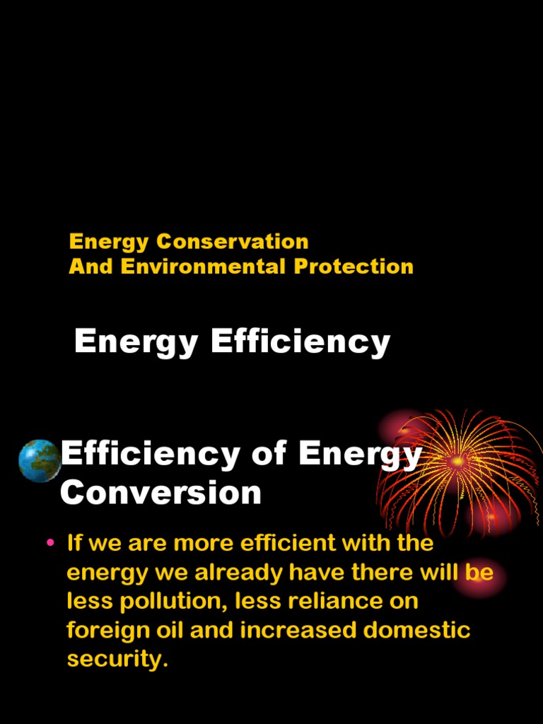 5. Energy Efficiency | Engines | Power (Physics)