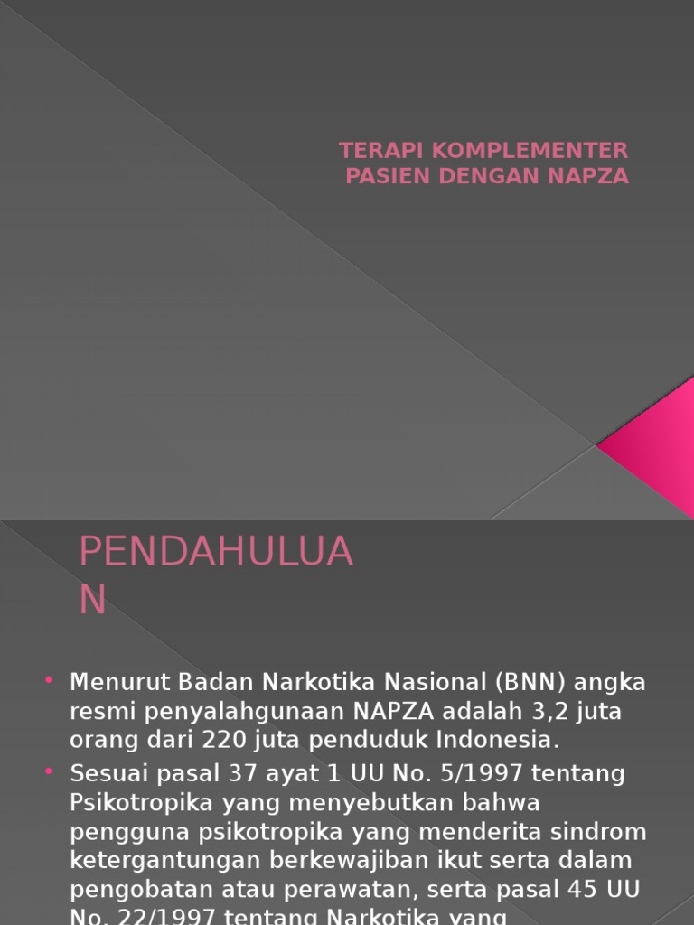 Powerpoint Terapi Komplementer | PDF