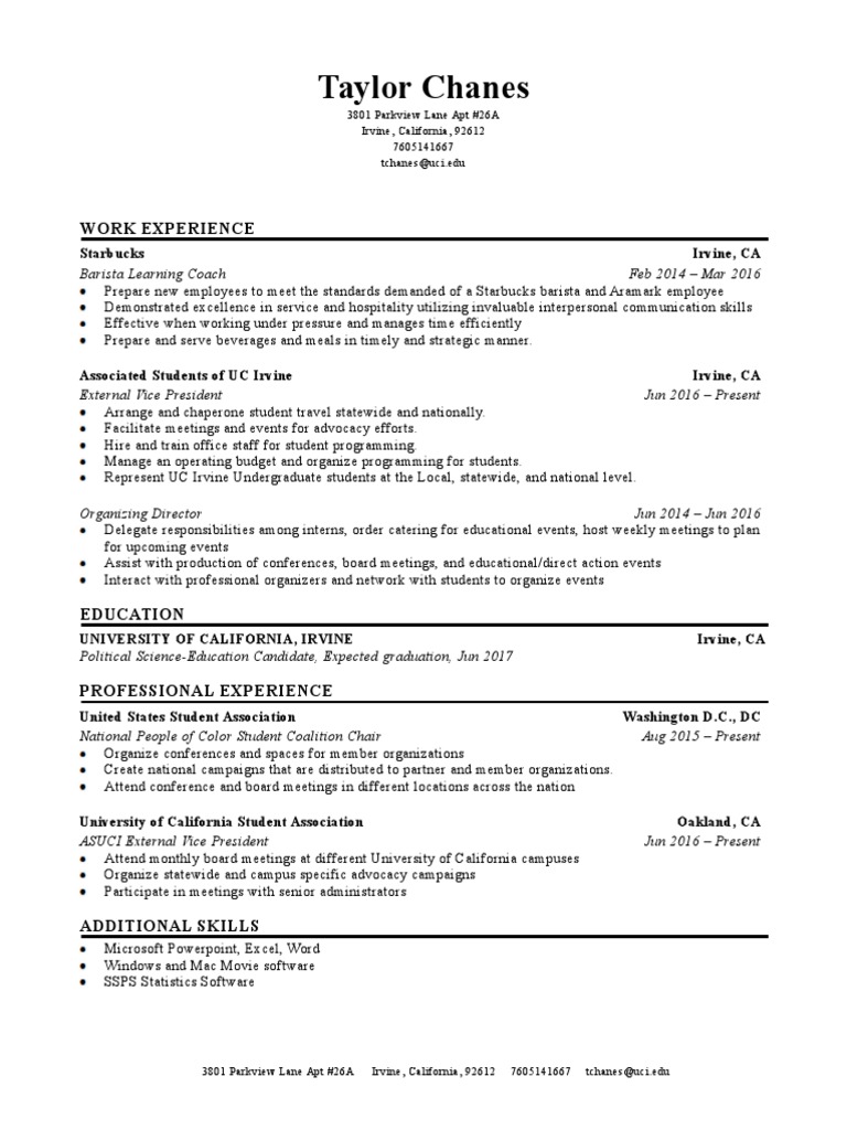 My New Resume | PDF | Career & Growth