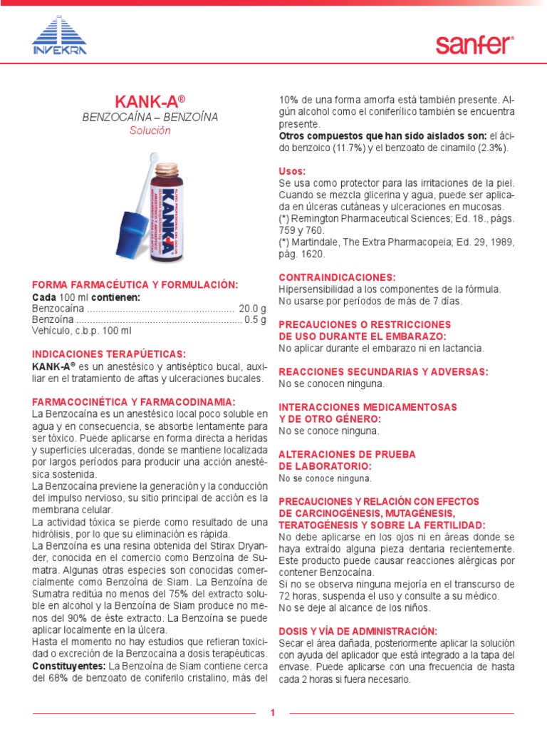 Kanka | Medicamentos con receta | Medicina