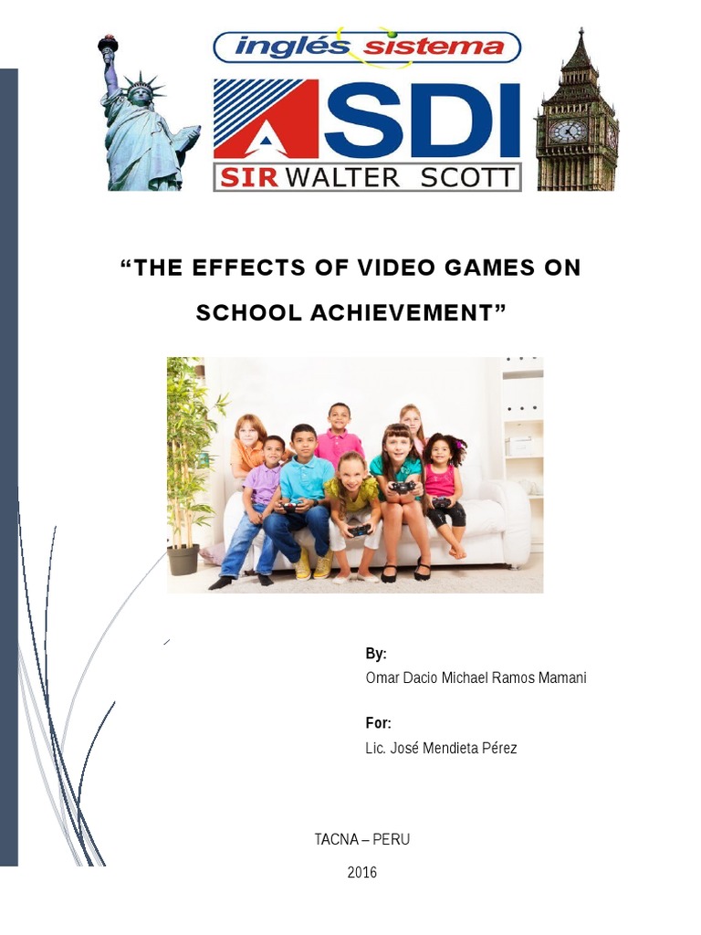 The Effects of Video Games On School Achievement | PDF | Video Games ...