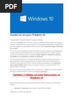 Seriales de Activacion Windows 10 Pro | PDF | Windows 10 | Microsoft Windows