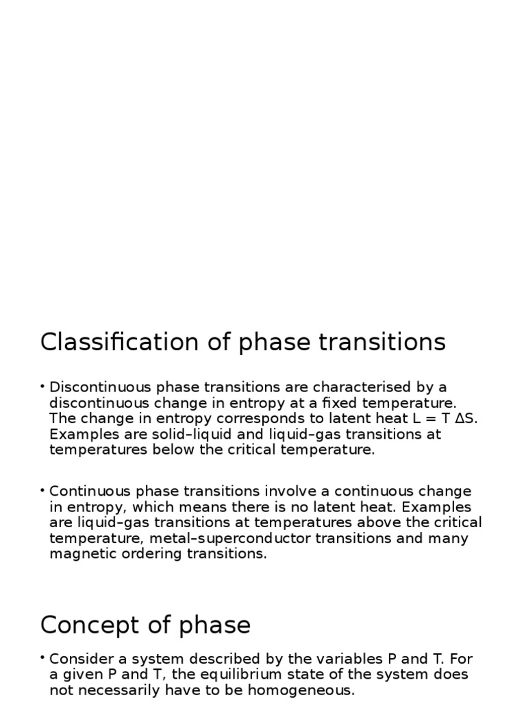 Landau Theory Full - 3 | PDF | Phase Transition | Phase (Matter)