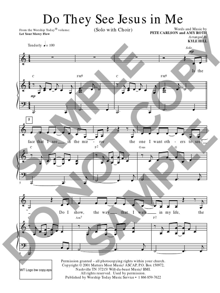 Do They See Jesus in Me 38-Sample | PDF | Livres de cuisine, nourriture ...