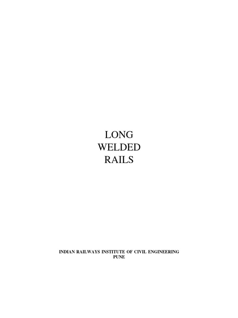 LWR | PDF | Track (Rail Transport) | Buckling