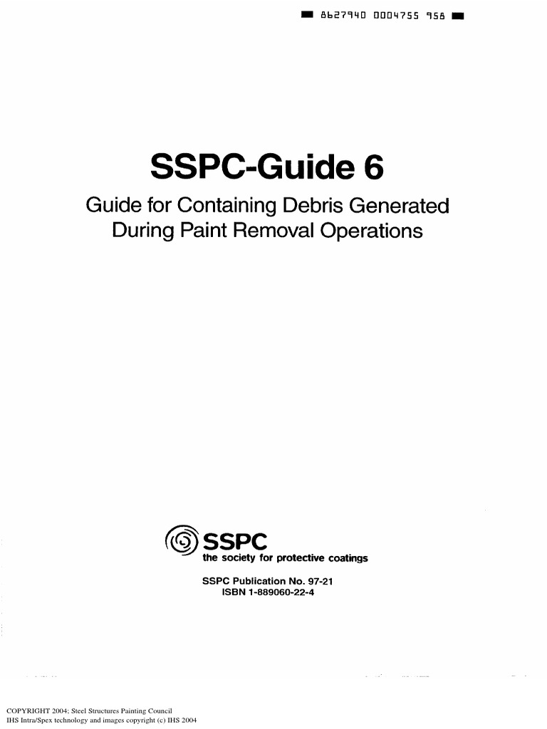 Sspc Guide 6