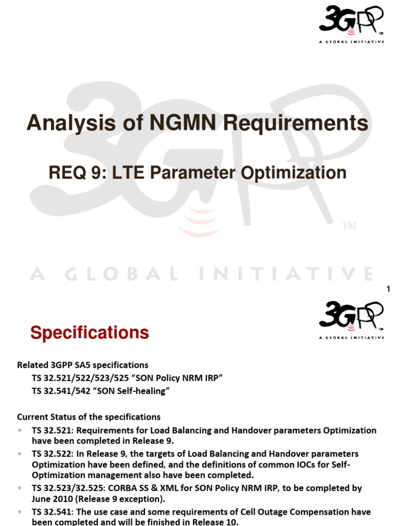 LTE Parameter Optimization | PDF | Mathematical Optimization | Systems ...