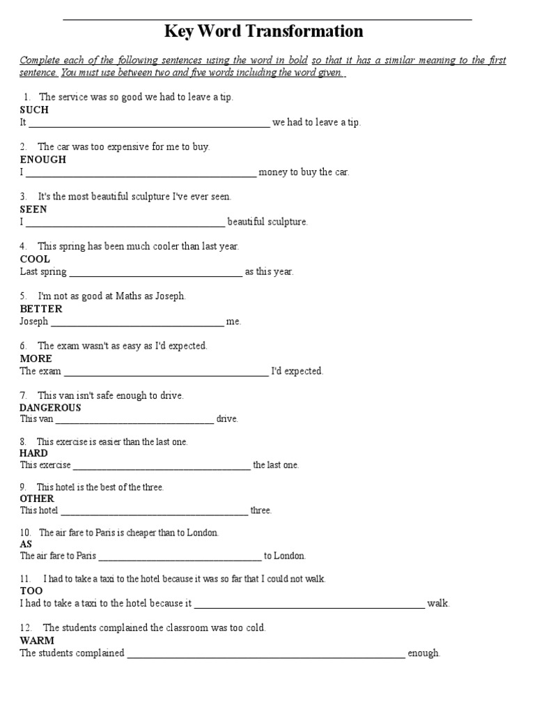 Key Insights into Word Transformations: A Document Analyzing Changes in ...