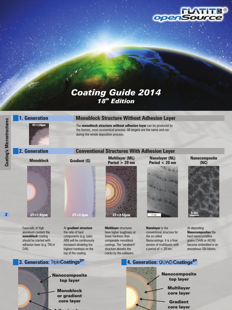 Coating Guide Ev4 Preview | PDF | Materials Science | Chemical Elements