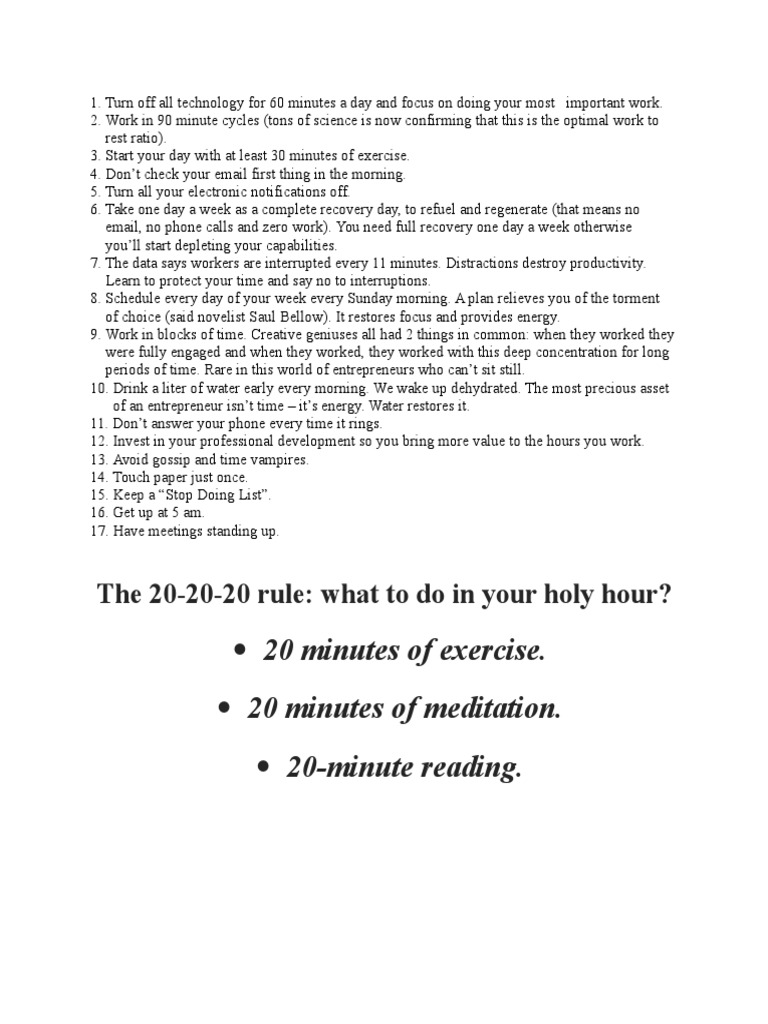 Robin Sharma | PDF | Self-Improvement | Wellness