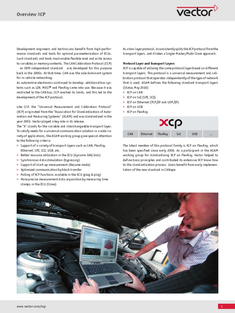 Vector XCP Basics en | PDF | Communications Protocols | Computer Data