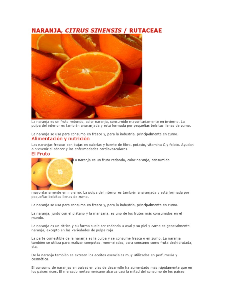 Naran Ja | PDF | Naranja) | Fruta