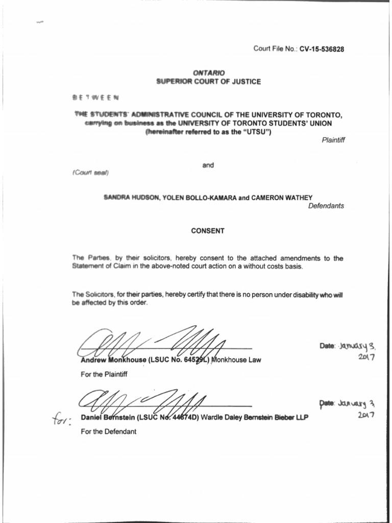 Amended Statement of Claim | PDF