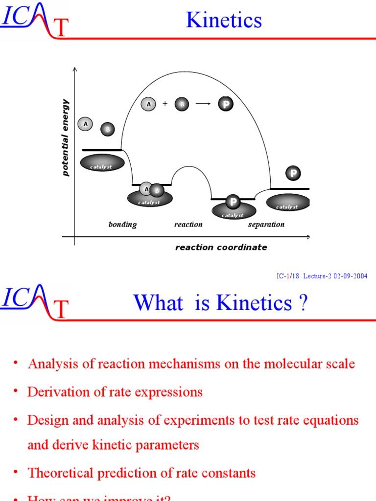 Bonding Reaction Separation Reaction Coordinate | PDF | Reaction Rate ...