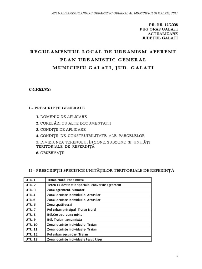 Regulament PDF | PDF