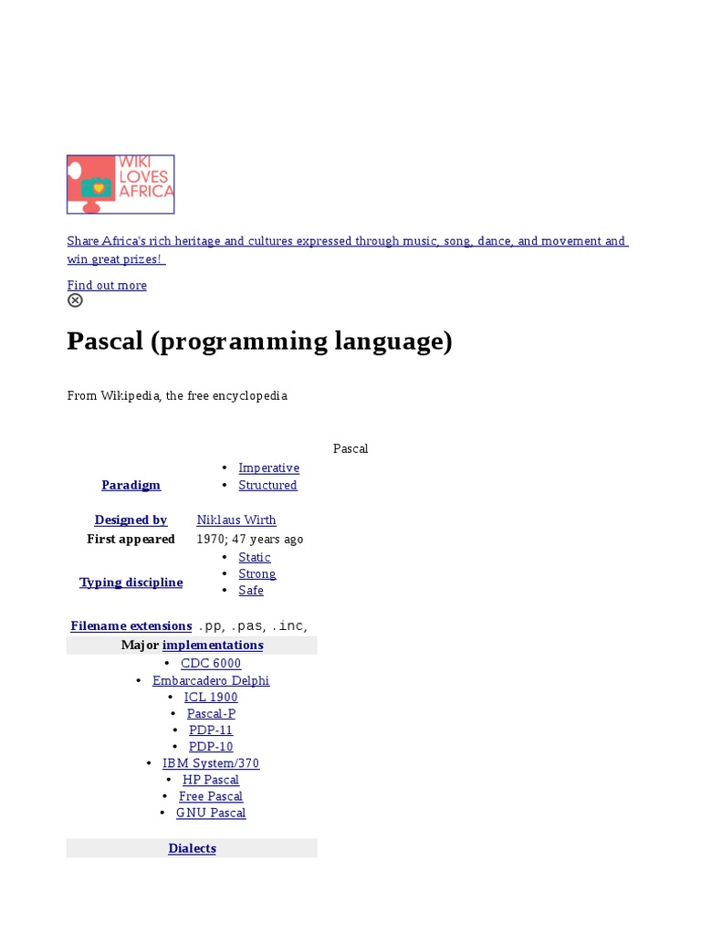 Turbo Pascal | Download Free PDF | Pointer (Computer Programming ...