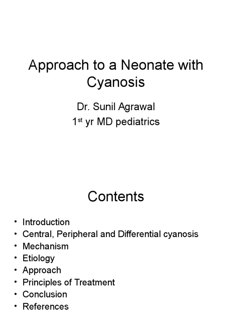 Reverse Differential Cyanosis