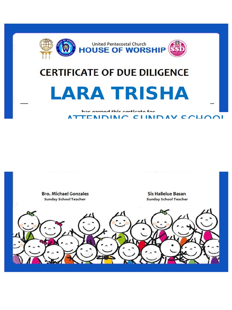 Attendance (Blue) Lara Trisha | PDF