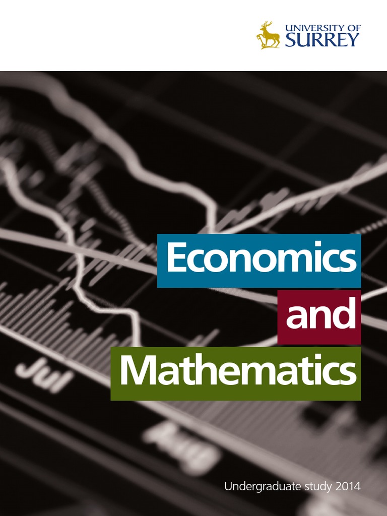 Econ & Maths BSc at Surrey | PDF | Gce Advanced Level (United Kingdom ...