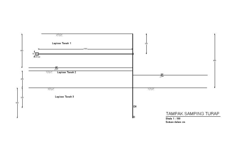 Tampak Samping Turap | PDF