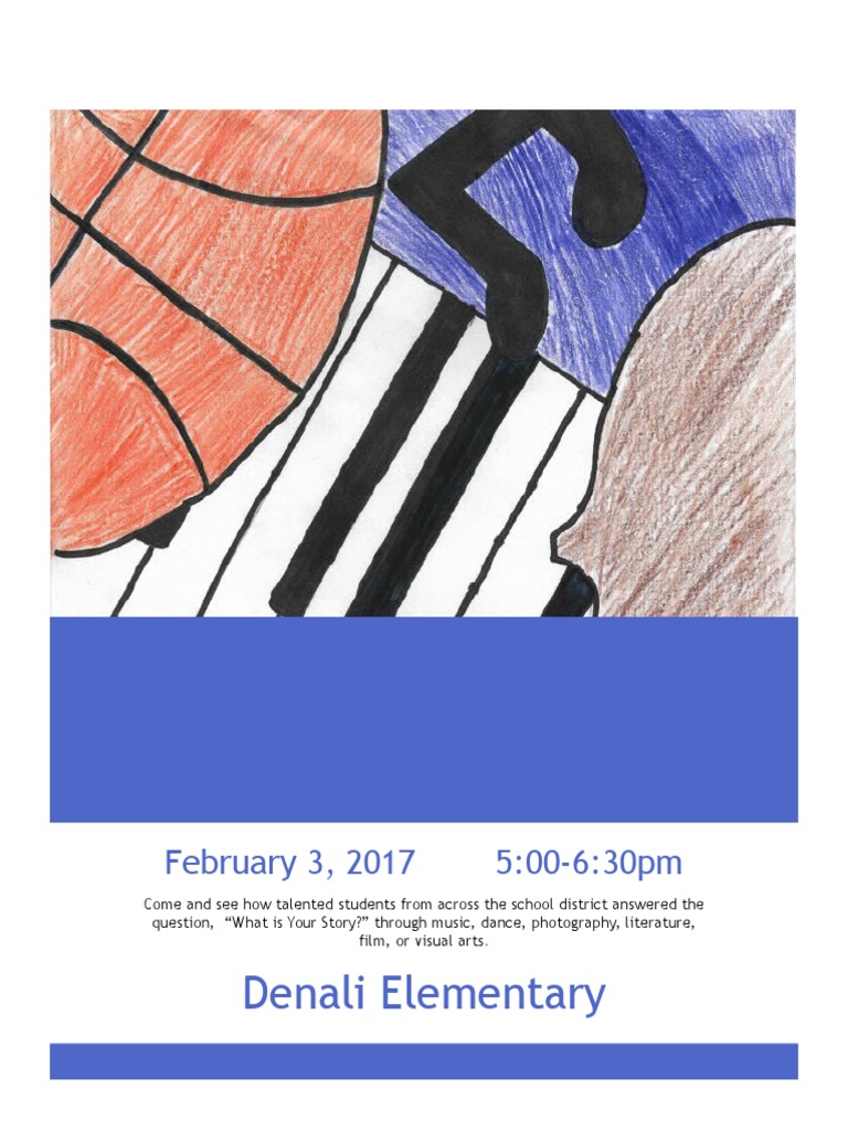 PTA Reflections in Art: Denali Elementary | PDF