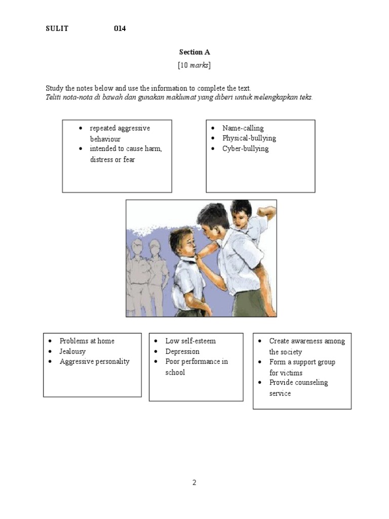 English Year 5 Paper 2 Oct 2016 | PDF | Career & Growth | Business