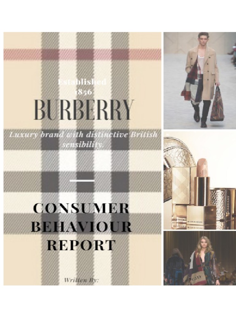 Burberry's Consumer Behavior Insights | PDF | Brand | Retail