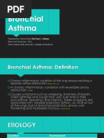 Respiratory Medication Chart | PDF | Asthma | Cough