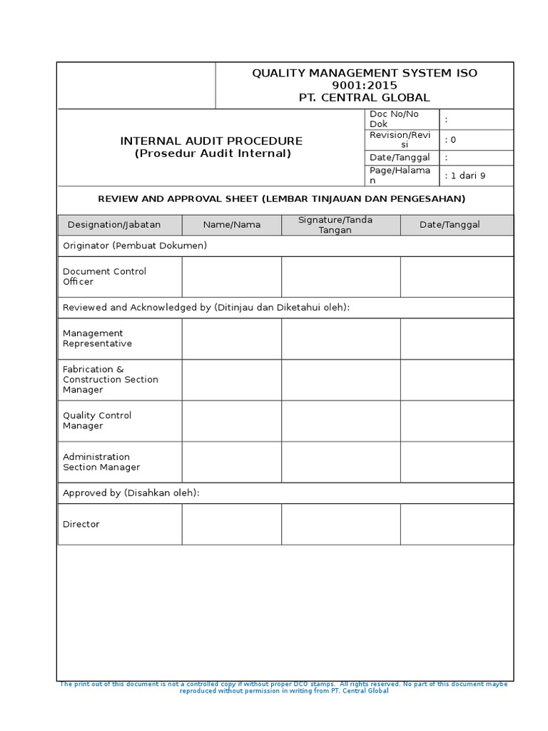 Internal Audit | PDF | Internal Audit | Audit