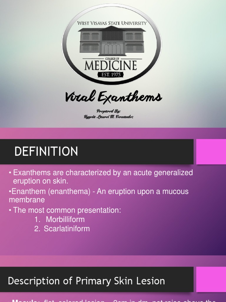 Pediatric Viral Exanthems | Measles | Infection